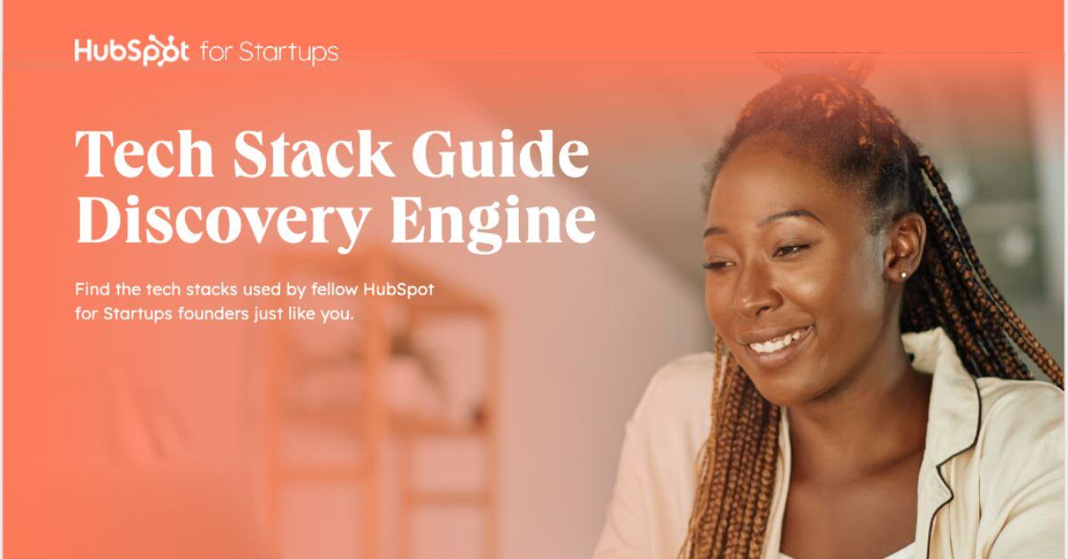 HubSpot for Startups Tech Stack Guide Discovery Enginge